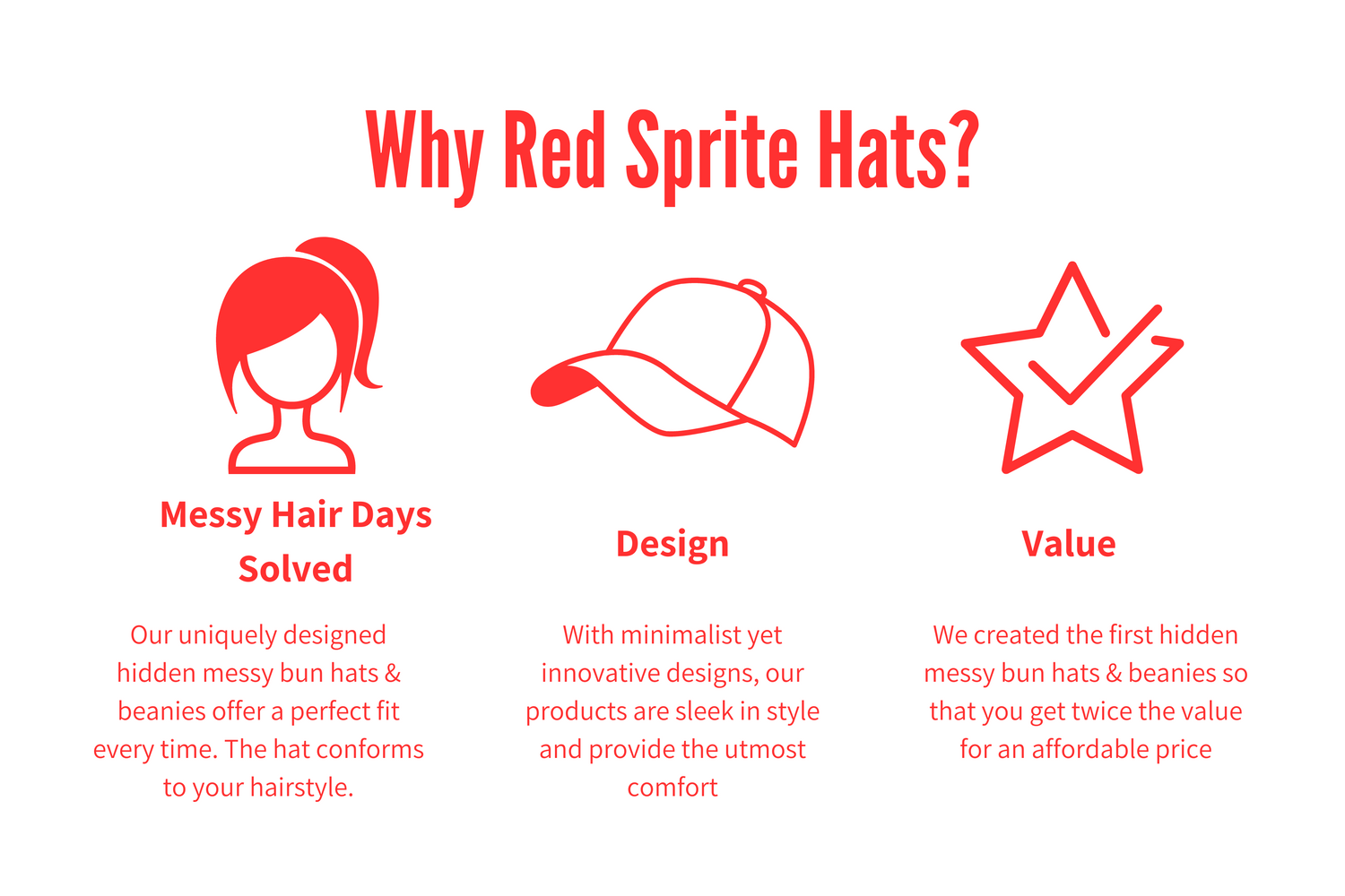 Red Sprite Hats