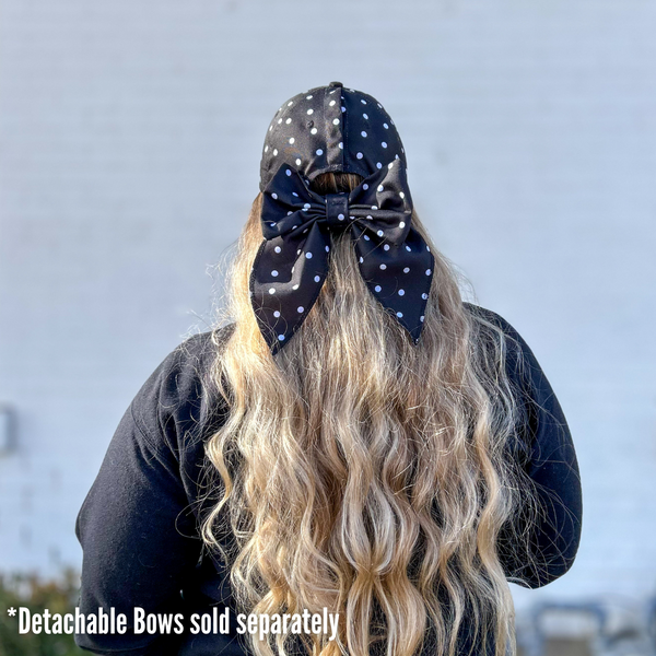 Red Sprite Hats Messy Bun Baseball Caps